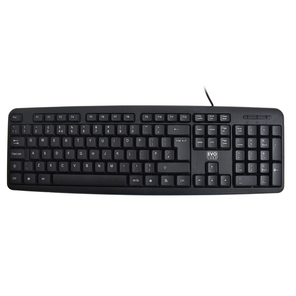Evo Labs KD-101LUK USB Desktop Keyboard – PC Belfast Computer Shop ...
