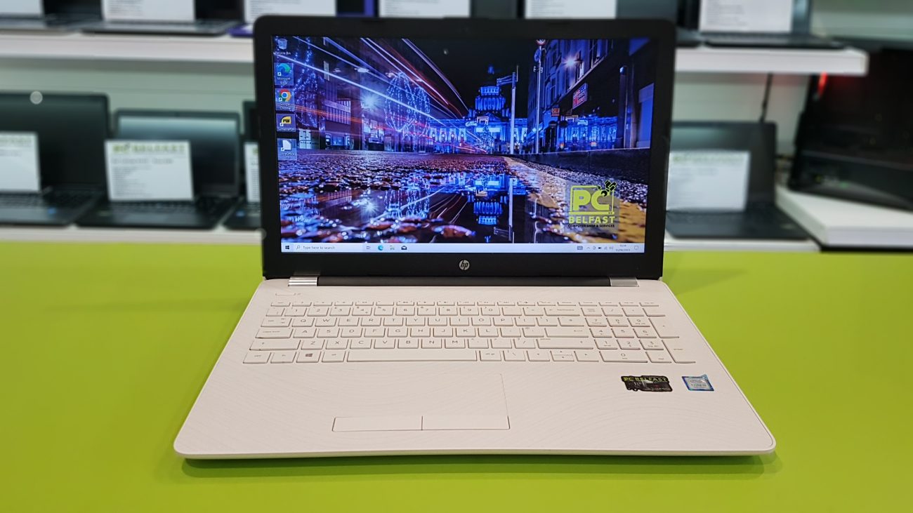 HP 15-bs1xx / Intel i5 8th Gen @ 3.40GHz / 4GB RAM / 256GB SSD / Intel ...