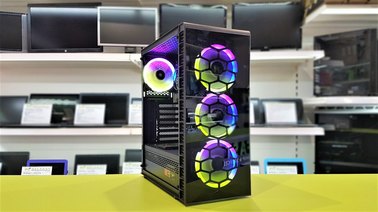 Custom Gaming Desktop / AMD Ryzen 3 4.00GHz / 8GB RAM / 120GB SSD & 1TB ...