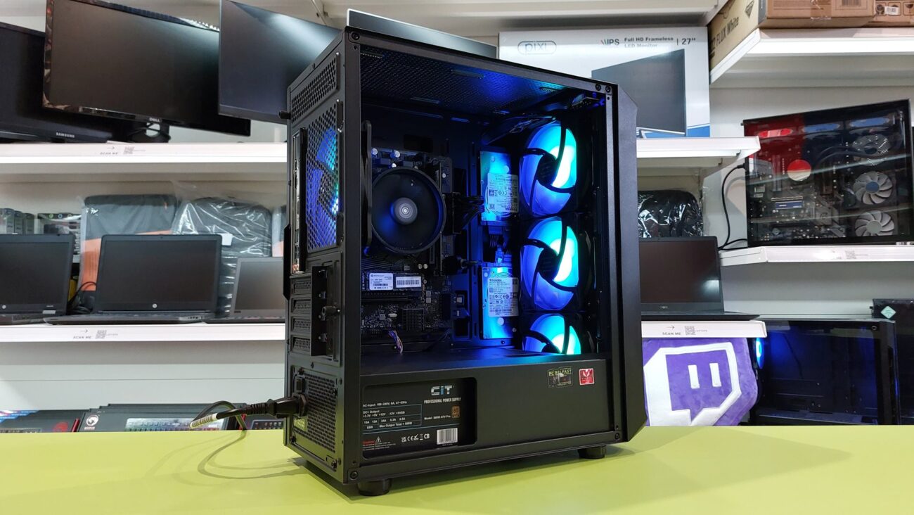 Custom Basic Gaming Desktop CIT Slammer / AMD Ryzen 3 @ 4.00GHz / 16GB ...