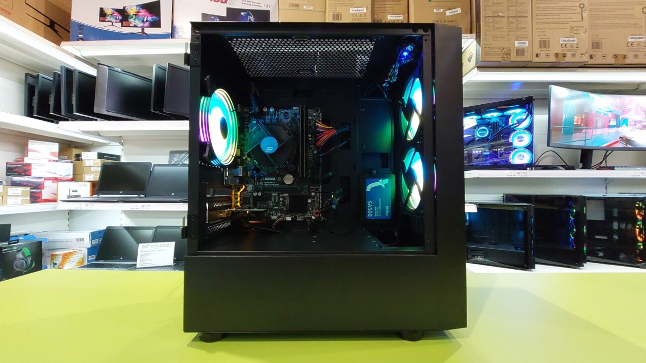 Custom Gaming PC Cit Slammer / Intel i5 7th Gen. 3.80GHz / 16GB RAM ...