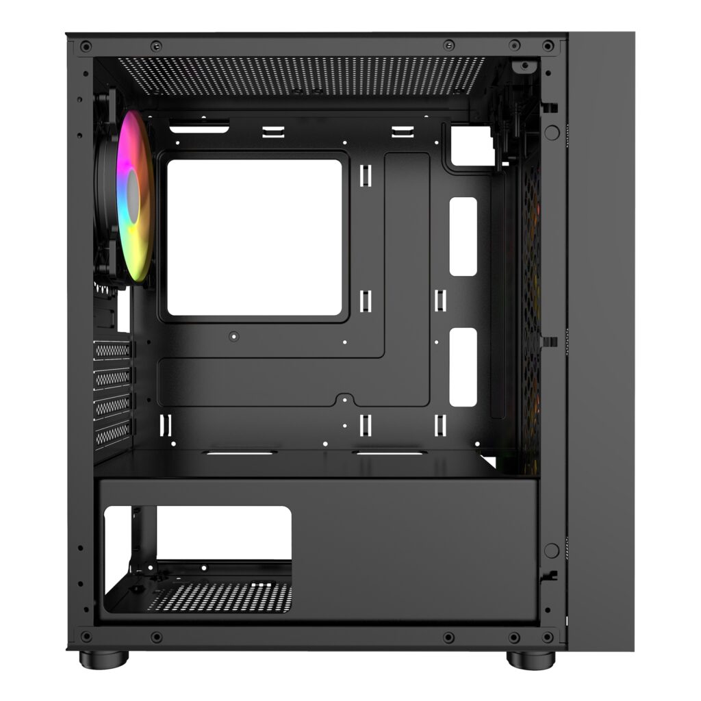 CRONUS Theia Case, Gaming, Black, Micro Tower Mesh Front Panel for ...