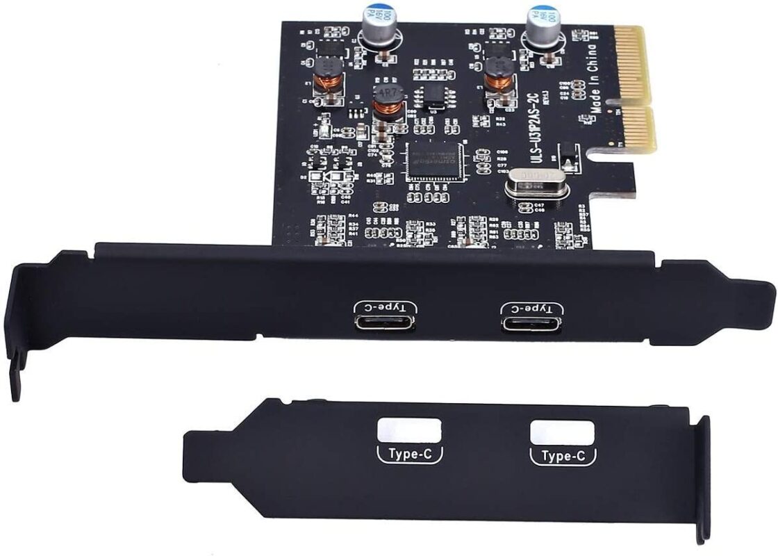 PCI-E Card, USB C 3.1PCI Express Card with Dual Type-C Ports PCI ...