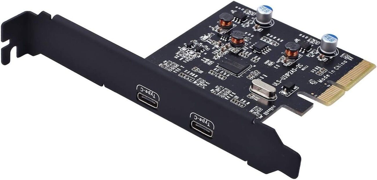 PCI-E Card, USB C 3.1PCI Express Card with Dual Type-C Ports PCI ...