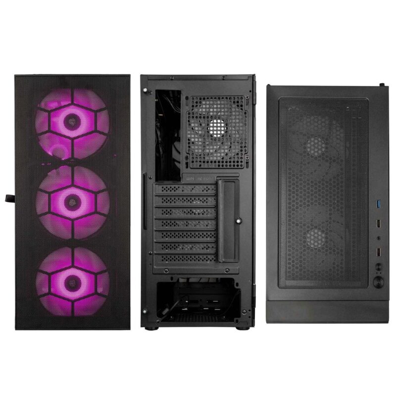 Kolink Observatory HF Mesh ARGB Midi Tower Case – Black – PC Belfast ...