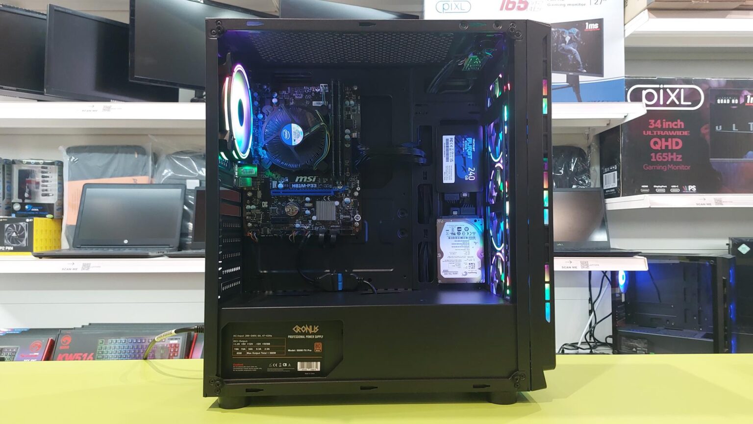 Custom Cronus Achos / Intel i5 4th Gen 3.40GHz / 8GB RAM / 240GB SSD ...