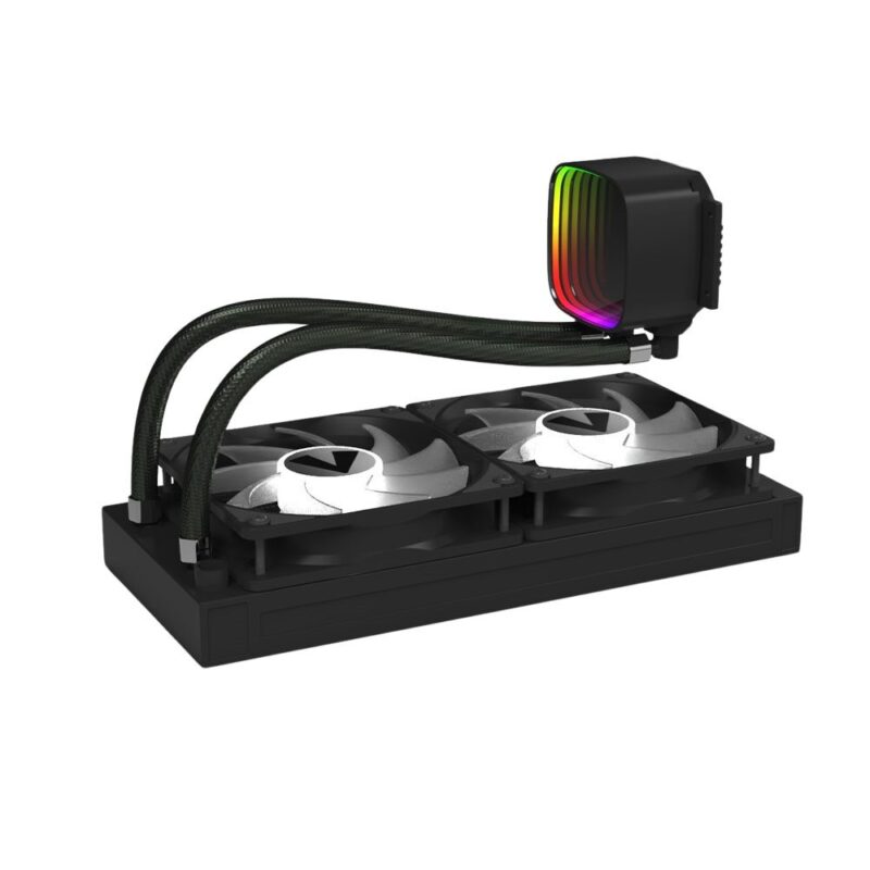 Vida Aquilo 240mm ARGB Liquid CPU Cooler, 2x ARGB PWM Fans, Infinity ...