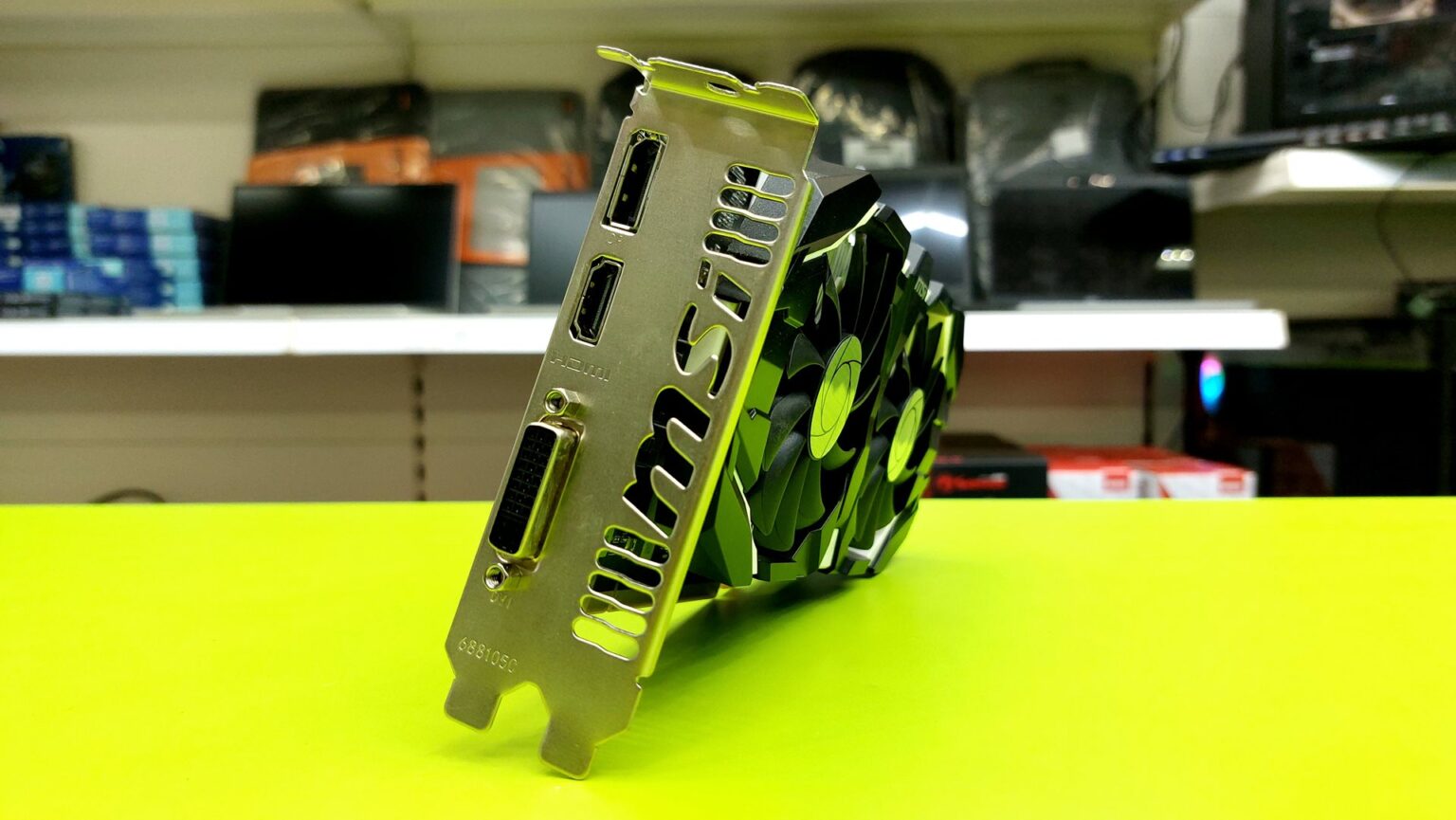 Used MSI GeForce GTX 1050 Ti 4GB OC – PC Belfast Computer Shop & Services